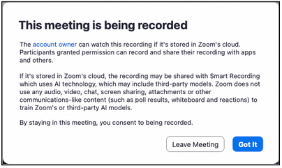 ETS - Zoom and AI | myUSF